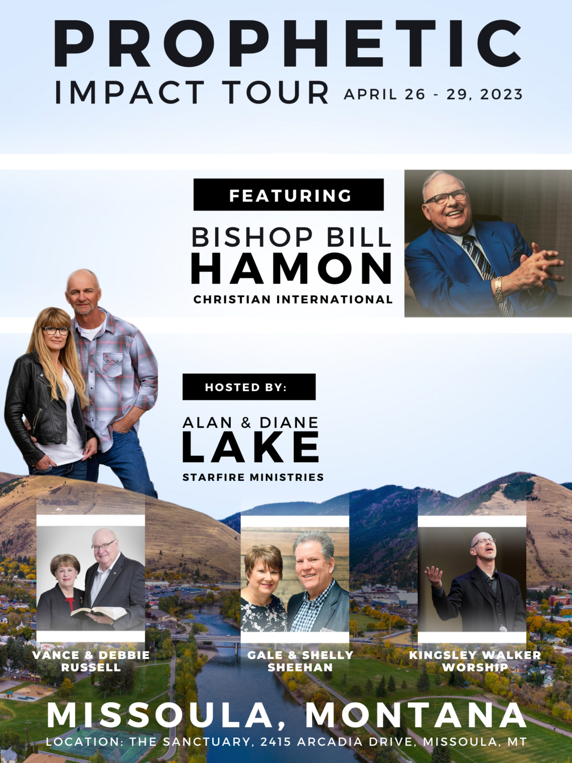 2023 Prophetic Impact Tour featuring Bishop Bill Hamon
